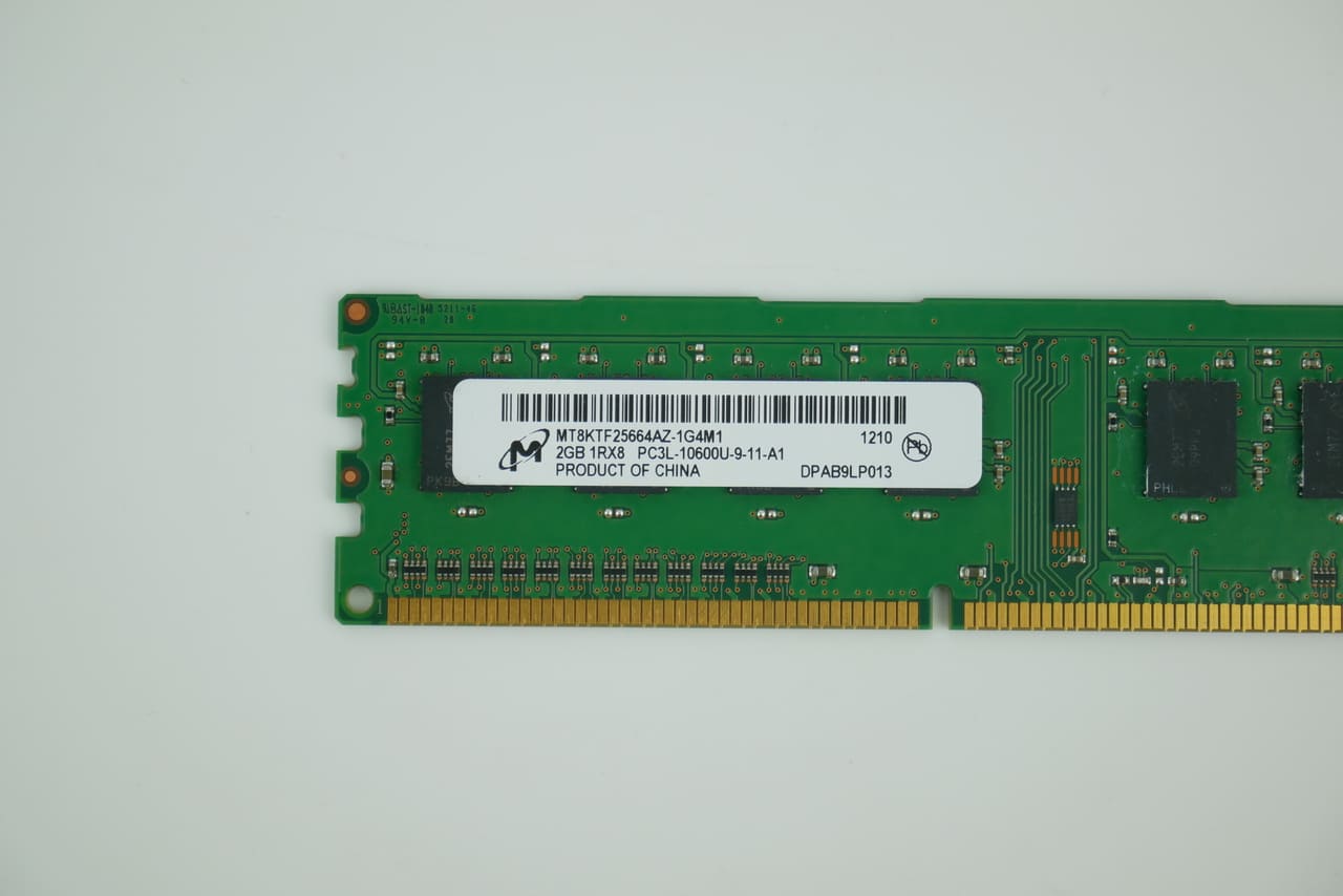 DIMM Micron DDR3-1333 2048MB ( MT8KTF25664AZ-1G4M1 ) * – factoria del ...